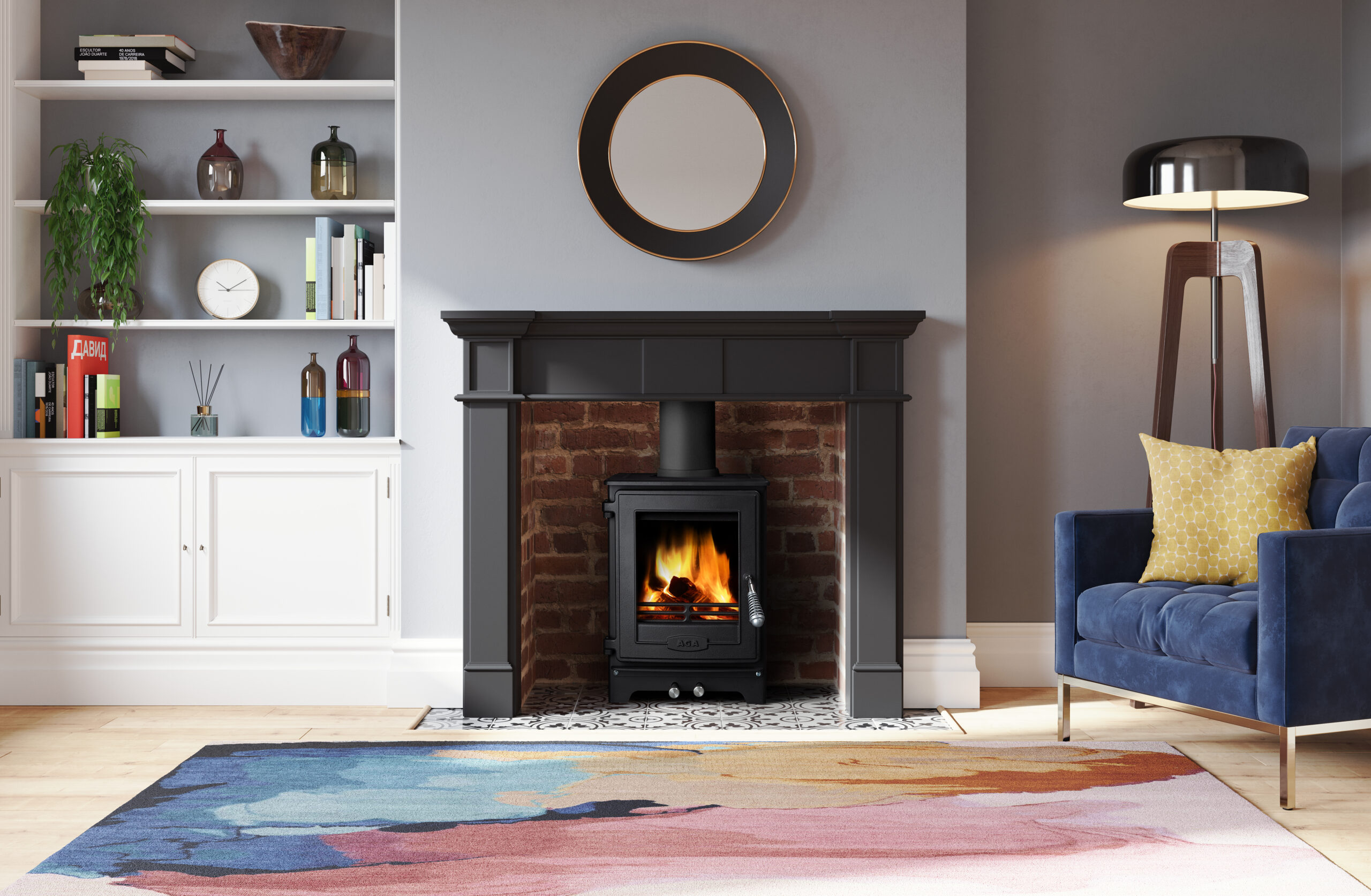 AGA Little Wenlock Multi Fuel Stove - Jacksons of Preston Ltd