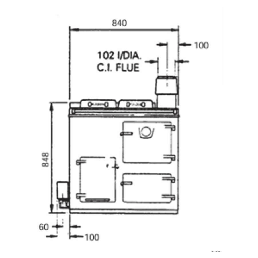 Rayburn 308K - Jacksons of Preston Ltd